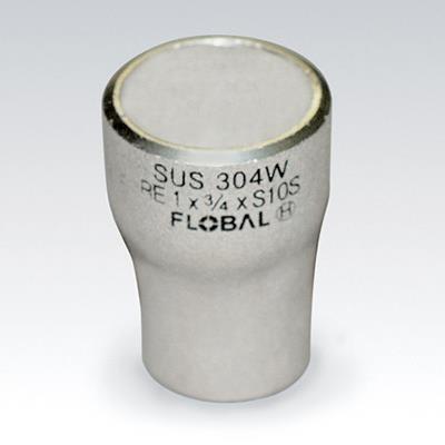 フローバル 50A×40A ステンレス突合せ溶接管継手 偏心レジューサ Sch10S SUS304W B-R(E)-10S-2"×1"1/2 : ステンレス継手.com - 通販 ...