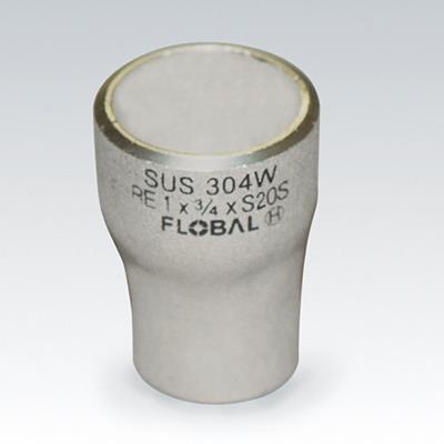 50A×25A ステンレス突合せ溶接管継手 偏心レジューサ Sch20S SUS304W B-R(E)-20S-2"×1" : b-re1-20s-08 : ステンレス継手.com - 通販 ...