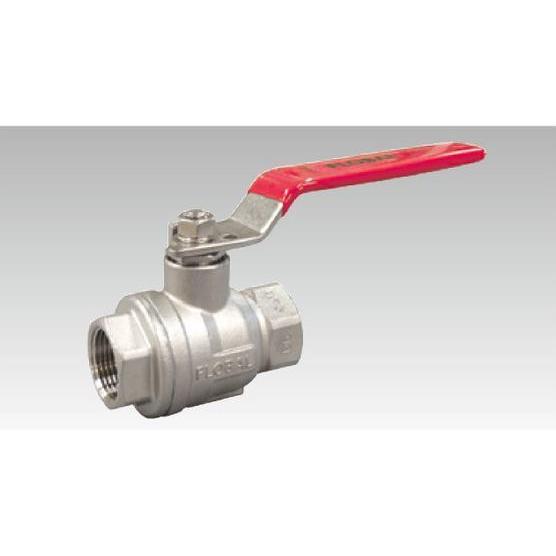 フローバル 1"1/2(40A) ステンレス フルボアボールバルブ ねじ込み SCS13A(SUS304相当) V06-304-12 : ステンレス継手.com - 通販 - Yahoo!ショッピング