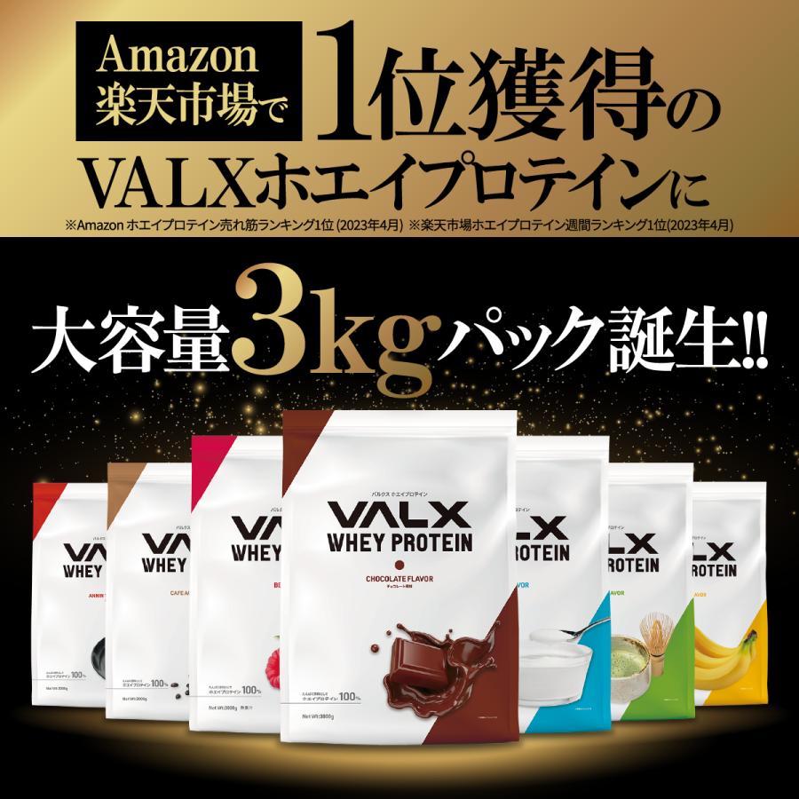 VALX バルクス ホエイプロテイン WPC 大容量 山本義徳 3kg 女性 男性 :setC-wpc-3kg:VALX ONLINE STORE - 通販 - Yahoo!ショッピング