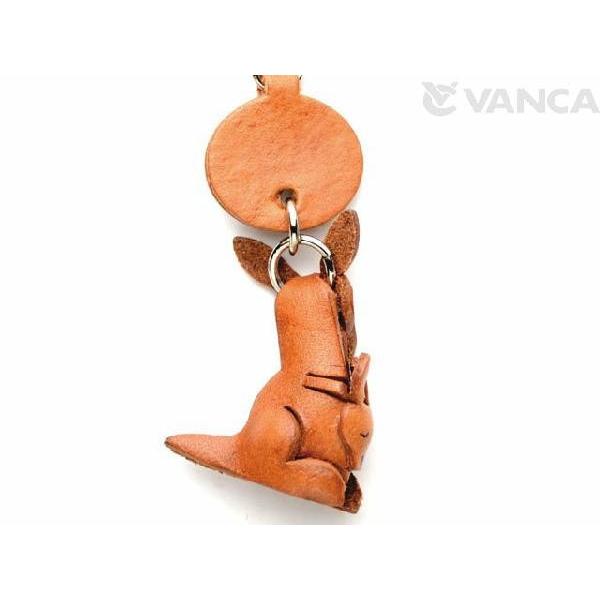 スマホピアス 動物 携帯アクセサリー カンガルー バンカクラフト 革物語 VANCA CRAFT レザー 手作り グッズ 雑貨 革小物 ...