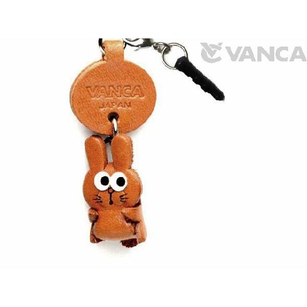 スマホピアス 携帯アクセサリー 卯 バンカクラフト 革物語 VANCA CRAFT レザー 手作り グッズ 雑貨 革小物 干支 十二支 うさぎ ...