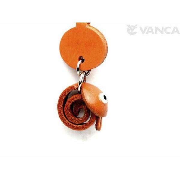 スマホピアス 携帯アクセサリー 巳 バンカクラフト 革物語 VANCA CRAFT レザー 手作り グッズ 雑貨 革小物 干支 十二支 へび ...