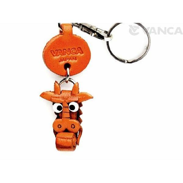 辰 干支 キーホルダー バンカクラフト 革物語 VANCA CRAFT レザー 手作り グッズ 雑貨 革小物 十二支 竜 龍 ドラゴン 名入れ ...