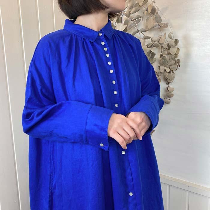 08Mab ゼロハチマブ 14番手リネンイレギュラーボタン間隔ワンピース フリー :08mab-cf-224hf887:Vanillaオンラインストア - 通販 - Yahoo!ショッピング