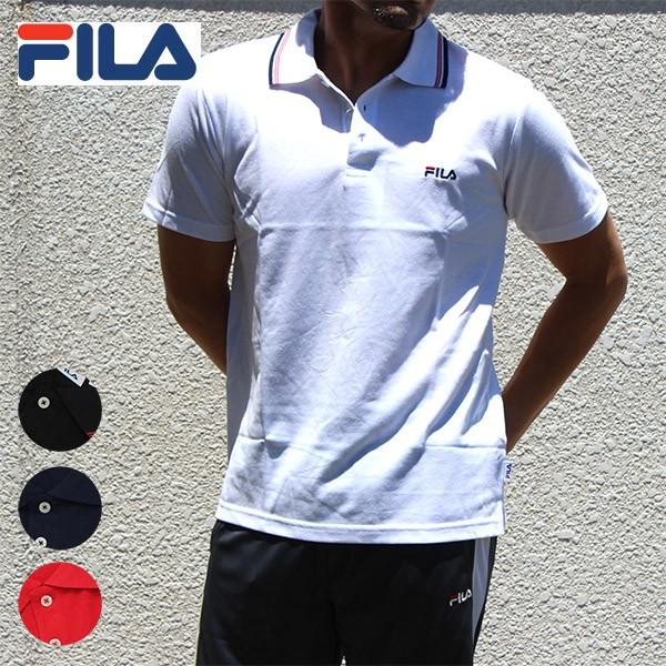 FILA 送料無料 FILA(フィラ）ポロシャツ春夏吸汗速乾カノコ素材メンズ半袖ポロシャツにも FM3410 : ステテコ パジャマ バンタン ...