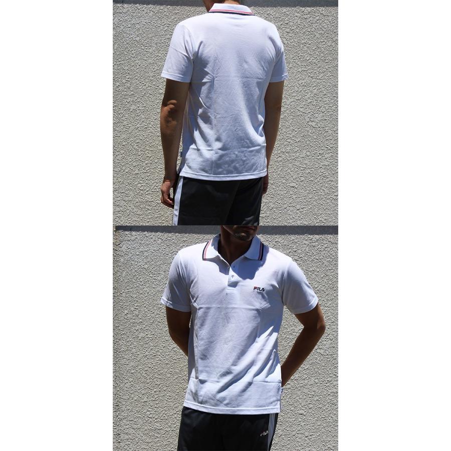 FILA 送料無料 FILA(フィラ）ポロシャツ春夏吸汗速乾カノコ素材メンズ半袖ポロシャツにも FM3410 : ステテコ パジャマ バンタン ...