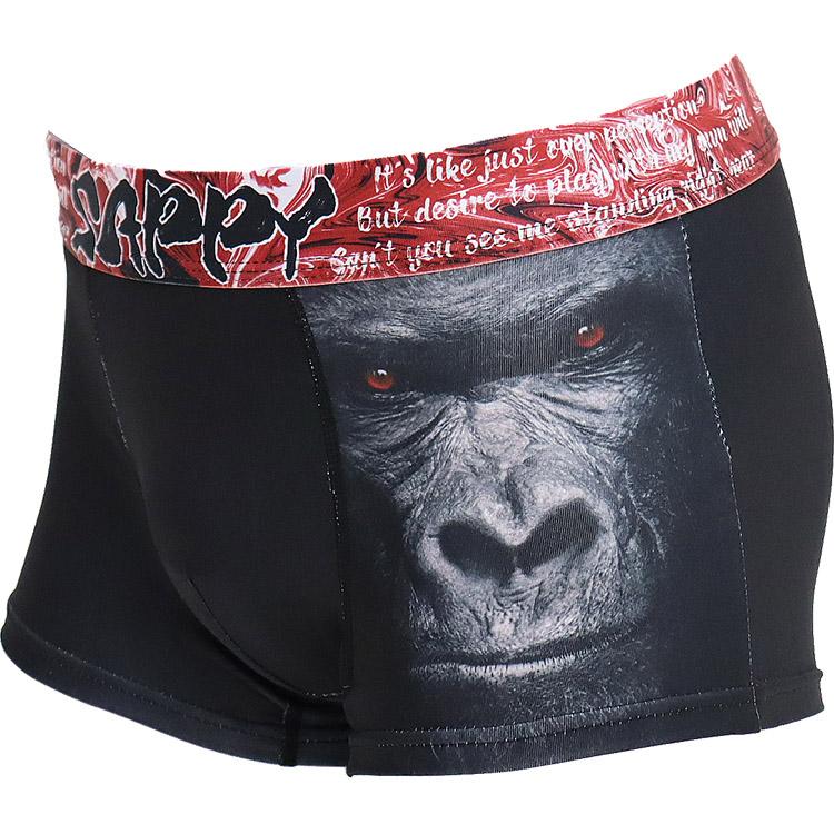 SAPPY ボクサーパンツ メンズ 下着 パンツ 男性用 d-579 ボクサー 前とじ アニマル ゴリラ : sappy-d579 : ステテコ パジャマ バンタン - 通販 - Yahoo ...