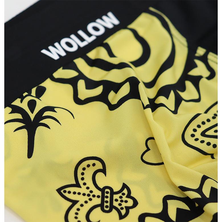 WOLLOW ワロー 【W-38】前とじ ボクサーパンツ メンズ 下着 ナイロン ブランド 人気 店長おすすめ メンズインナー パンツ : ステテコ パジャマ バンタン - 通販 ...