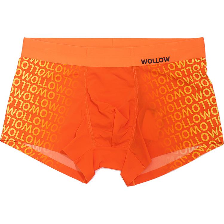WOLLOW ワロー 【W-46】前とじ ボクサーパンツ メンズ 下着 ナイロン ブランド 人気 店長おすすめ メンズインナー パンツ ...