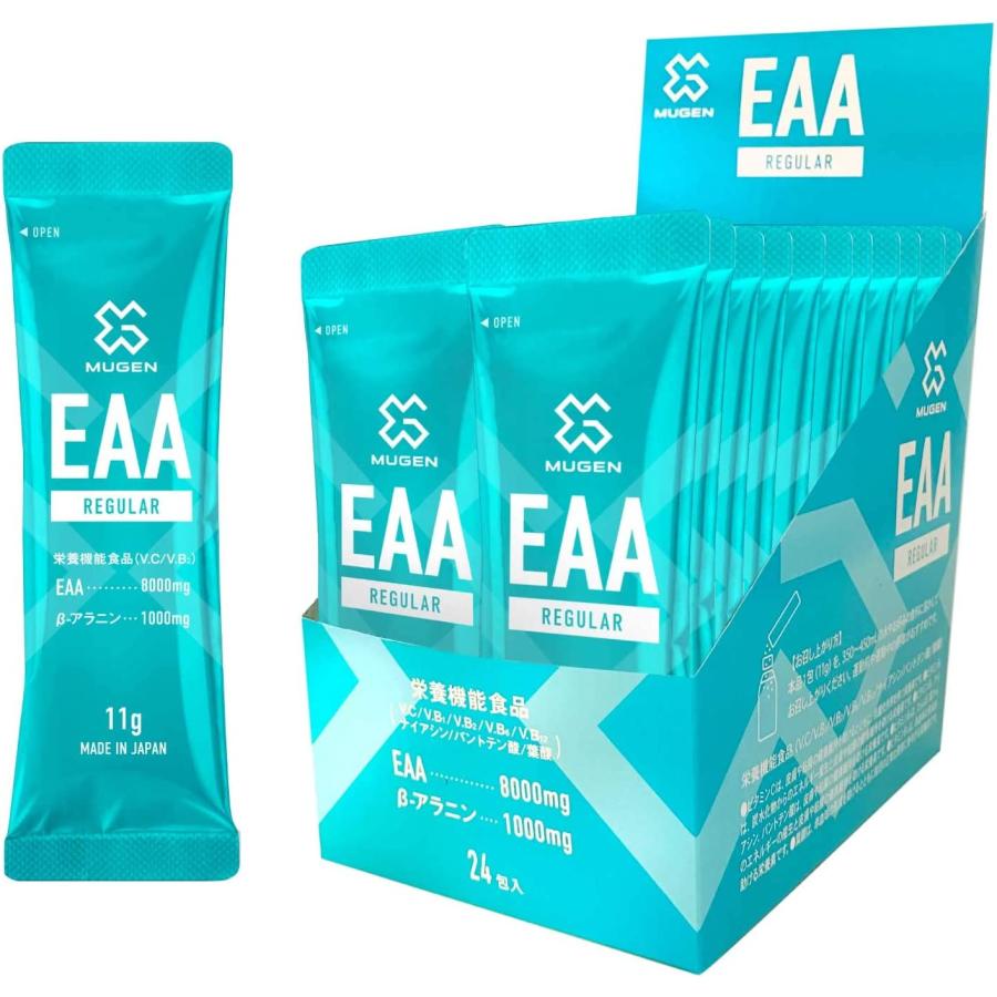 MUGEN EAA レギュラー 11g×24包 フルーツレモン むげん 必須アミノ酸 送料無料 : World NEXT - 通販 ...