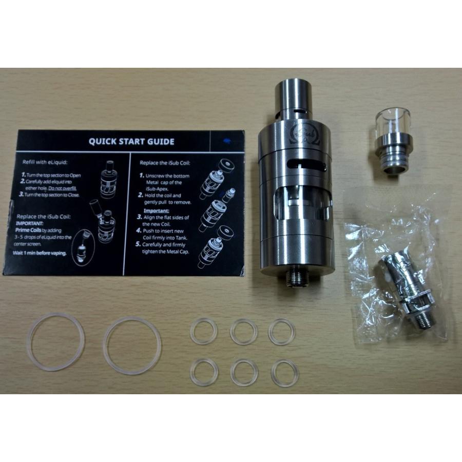 INNOKIN (イノキン) iSub APEX TANK (アイサブエ-ペックスータンク アペックス) 電子タバコ アトマイザー VAPE ...