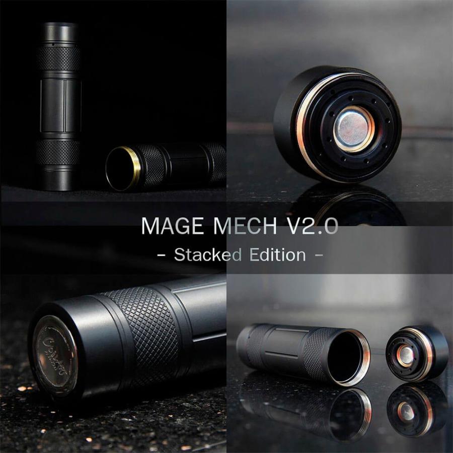 CoilART MAGE MECH V2.0 - stacked edition - コイルアート メイジ メカニカル スタック(直列)モード ...
