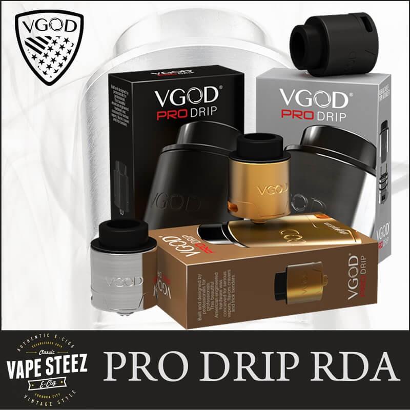 ( 送料無料 あすつく ) VGOD PRO DRIP RDA 24mm ブイゴッド プロ ドリップ ドリッパー 爆煙 VAPEトリック ...