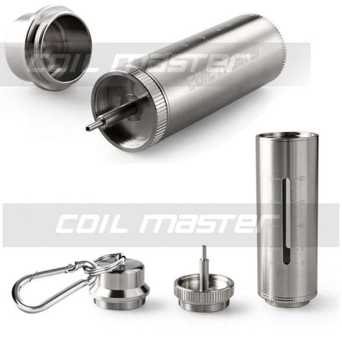 COILMASTER (COIL MASTER) SEB (SS E-juice Bottle) 20ml リキッド用ステンレスボトル ...