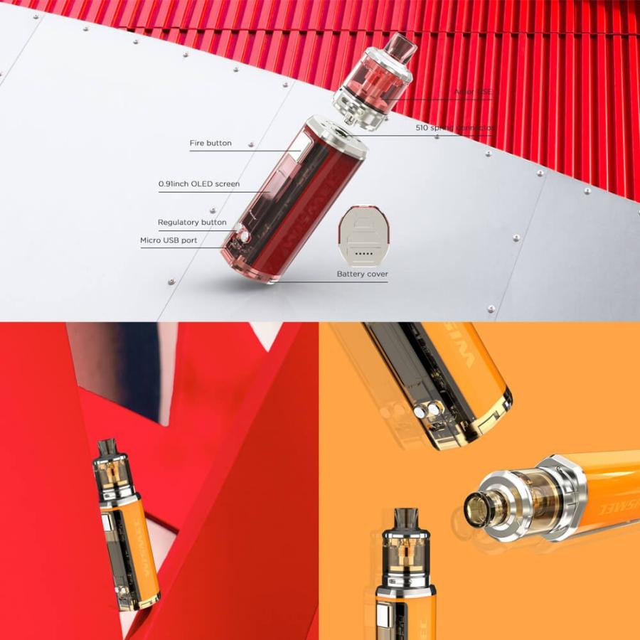 vape VTC4バッテリー1本付き WISMEC SINUOUS V80 電子タバコ スターターキット :sinuous-v80:VAPE STEEZ - 通販 - Yahoo!ショッピング