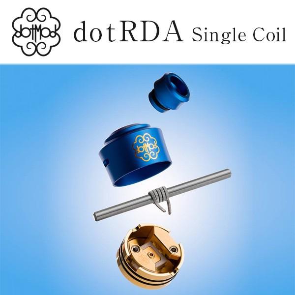 dotRDA Single Coil 22mm (ドットRDA シングルコイル) dotMod (ドットモッド)【22mm】【RDA】【電子 ...
