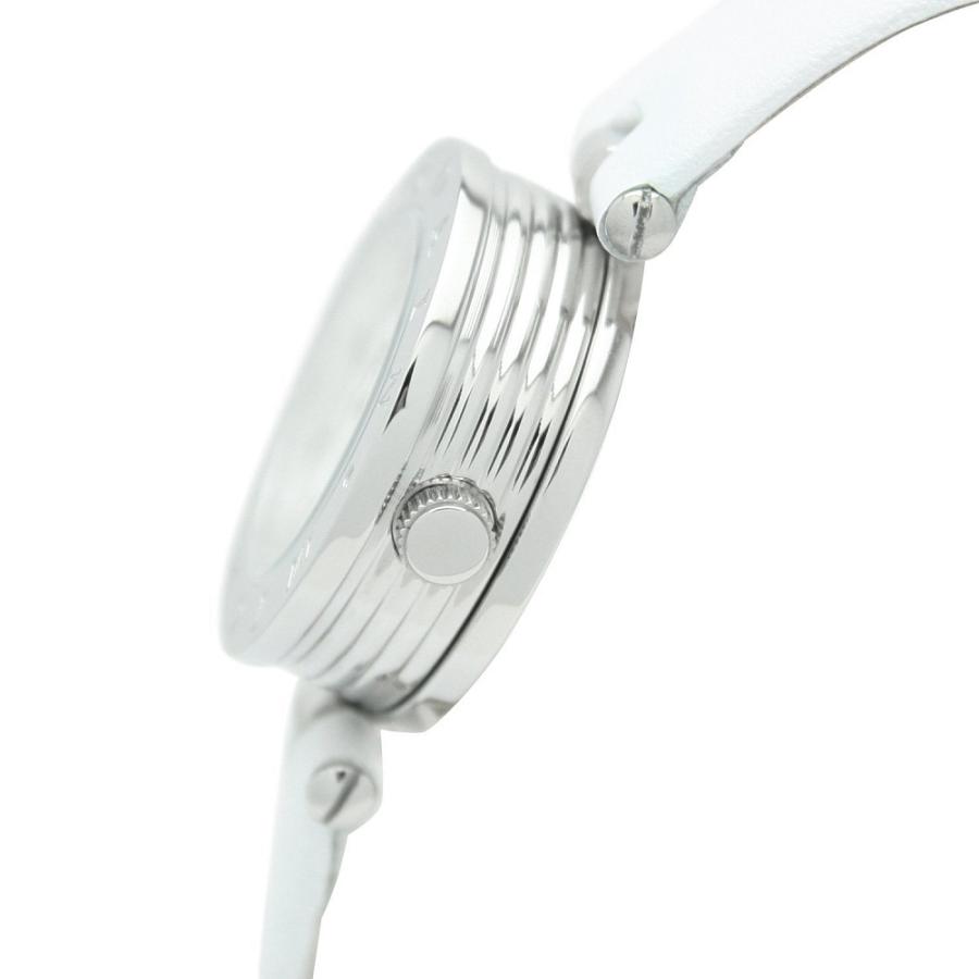 (ジャンク品)腕時計 時計 ミッシェルジョルダン/michel Jurdain スポーツ ダイヤ レザー ホワイト MJ-1500-2 ...