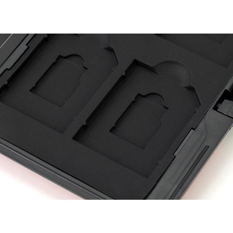 アルミ microSD SDカードケース SDx8枚 microSDx8枚 ブラック メモリーカード メディア ホルダー _. :4582523941160:YouShowShop - 通販 ...