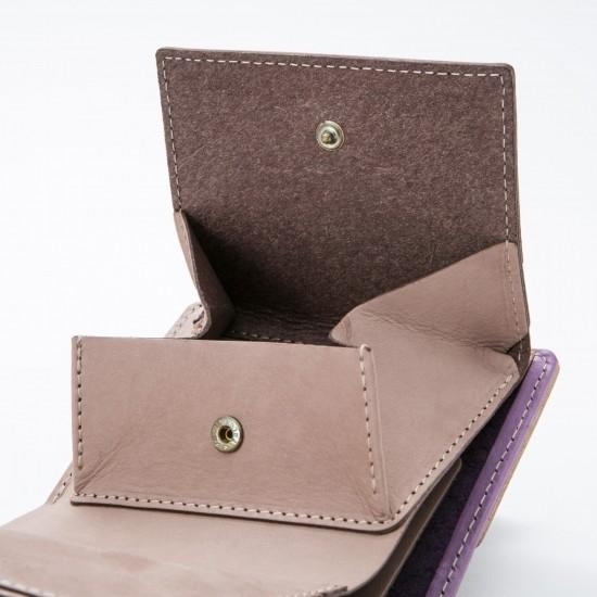 VARCO REAL WOOD Fleur スタンダードウォレット 二つ折り財布 レディース 財布 二つ折り 革 花柄 かわいい ...