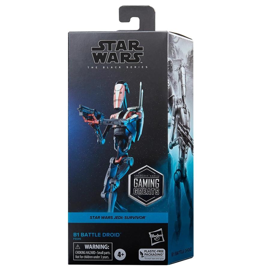 Star Wars TBS SWJS Gaming Greats B1 Battle Droid 6-Inch Action Figure ...