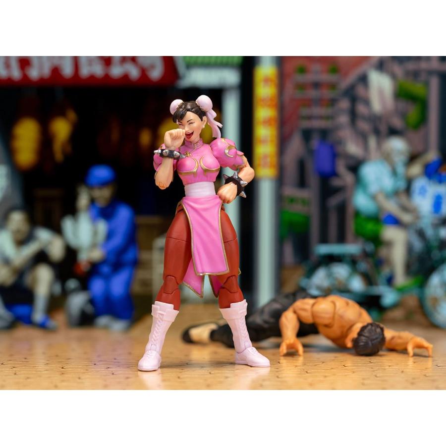 Ultra Street Fighter II Chun-Li 2P Color Pink(DELUXE) 6-Inch Action ...
