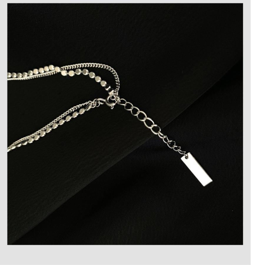 アンクレット レディース シルバー シンプル ダブル S925 10代 20代 30代 40代 50代 : 財布 アクセサリー 犬猫 スマホのバリーショップ - 通販 - Yahoo!ショッピング