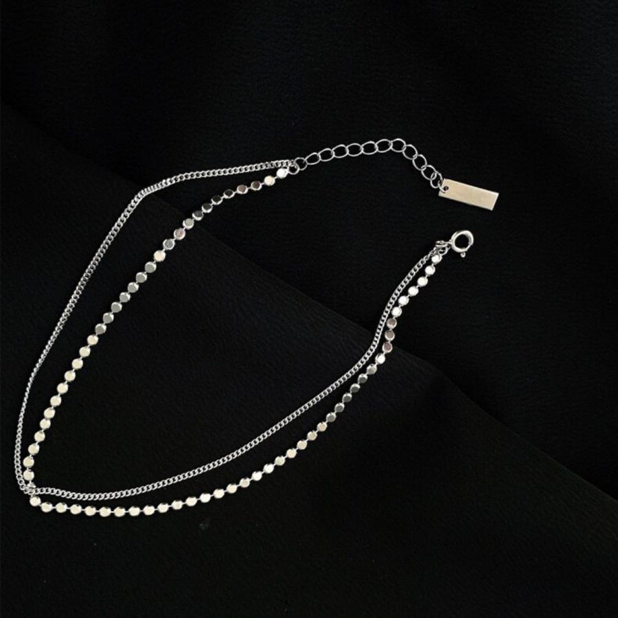 アンクレット レディース シルバー シンプル ダブル S925 10代 20代 30代 40代 50代 : 416 : 財布 アクセサリー 犬猫 スマホのバリーショップ - 通販 ...