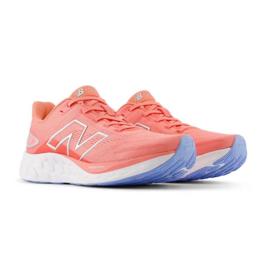 New Balance ニューバランス New Balance W680 LK8 D ブラック/ホワイト/スチ−ル レディ−スス二−カ− ...