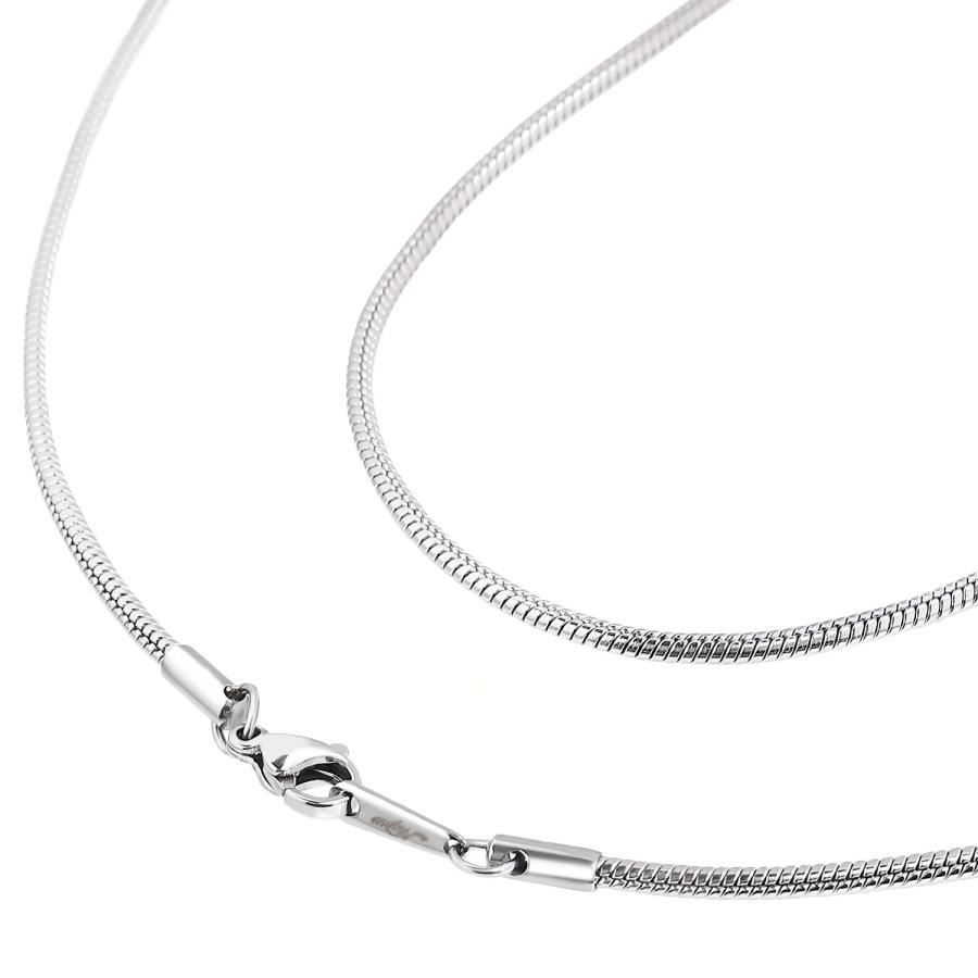 [Napist] ネックレス チェーン レディース メンズ 316L サージカル ステンレス 金属アレルギー対応 スネーク 2mm 55cm 丸 : Vast Forest - 通販 ...