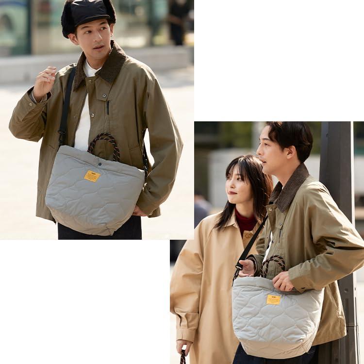 キウ(Kiu) パデッド トートバッグ はっ水 軽量 ショルダー 2way K290-950 グレージュ メンズ レディース : s-b0bmp2dwg6-20240920 : Vast ...