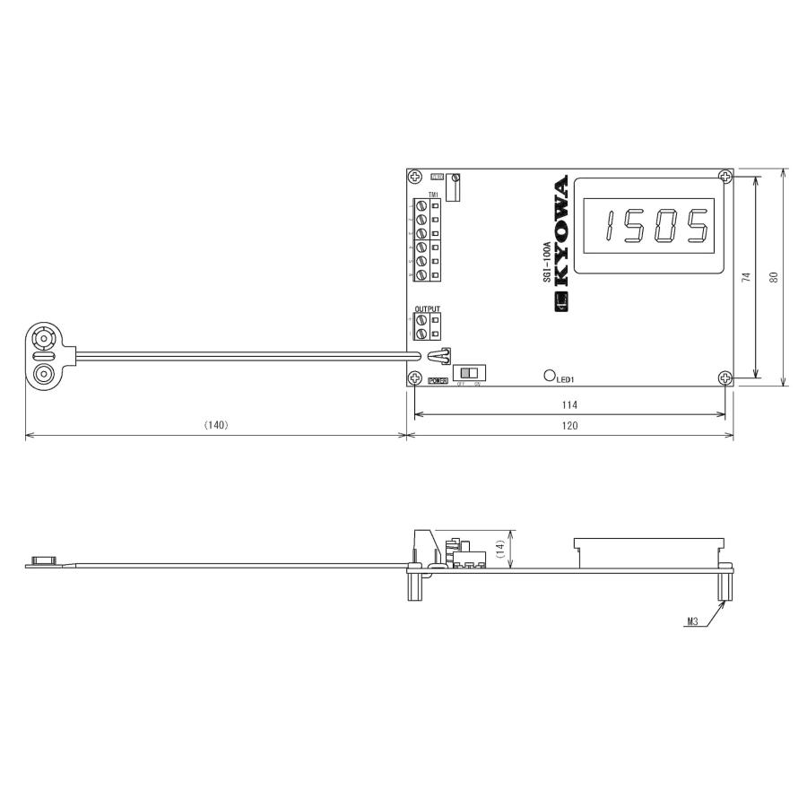 KYOWA 教材用ひずみゲージアンプ SGI-100A : Vast Forest - 通販 - Yahoo!ショッピング