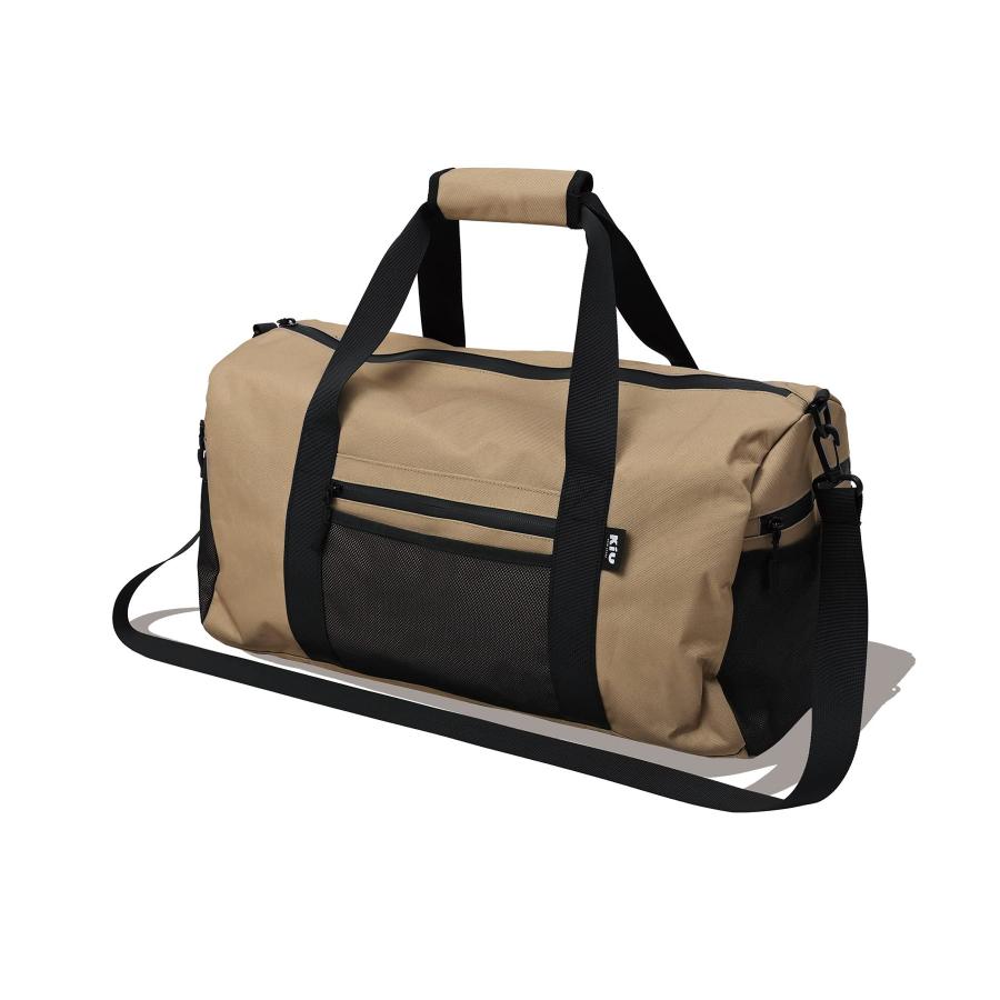 キウ(Kiu) 600D ボストンバッグ BOSTON BAG はっ水 撥水 防水 バッグ 鞄 キャリーケースに取り付け可能 ショルダー 大容量 旅行 : Vast Forest - 通販 ...