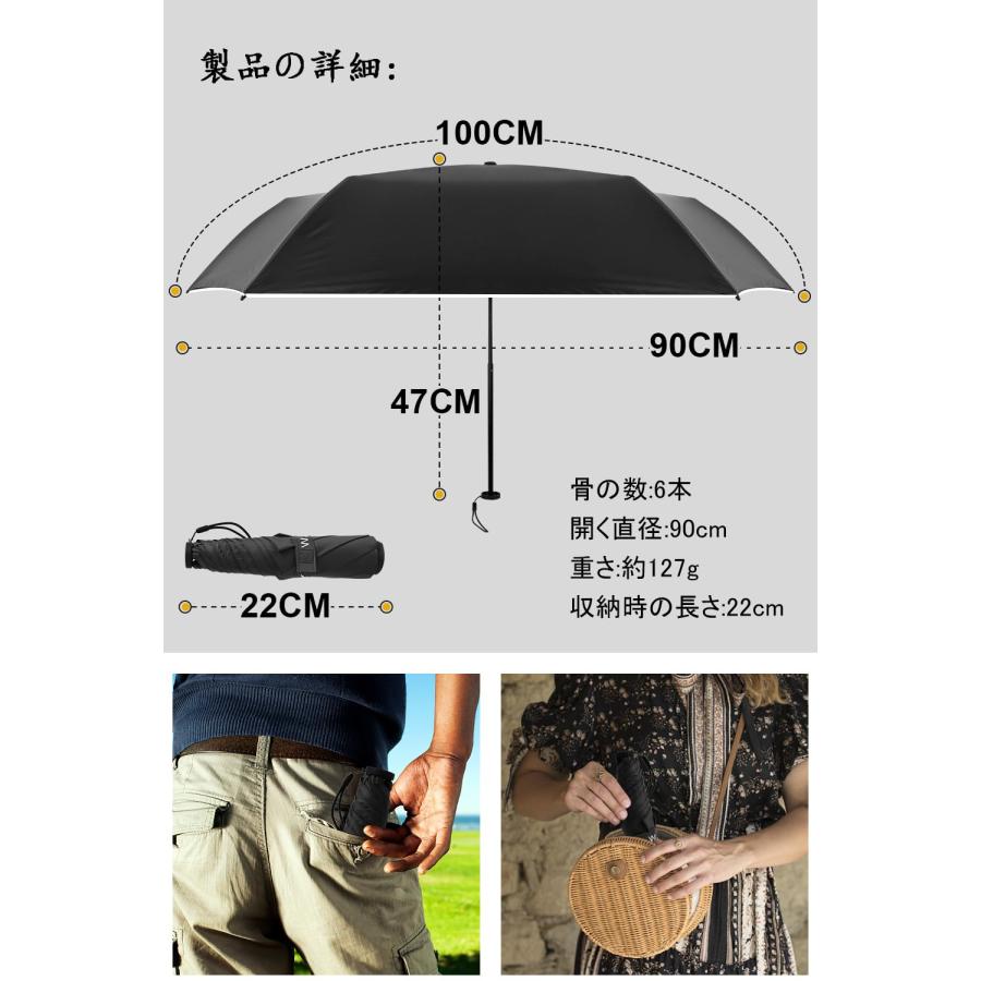 【2023最軽量カーボン傘 6本骨 130g】おりたたみ傘 反射テープ付き 日傘 uvカット 100 遮光 折りたたみ 軽量 メンズ レディース 晴雨 : s-b0c7v8sbm9 ...