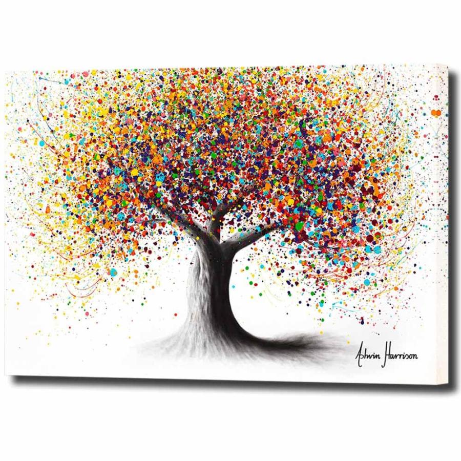 アートパネル 木 植物 W40cm H30cm アートフレーム 絵画 キャンバス 額付き ウォールアート ポップアート モダンアート 壁掛け インテリ : Vast Forest - 通販 ...