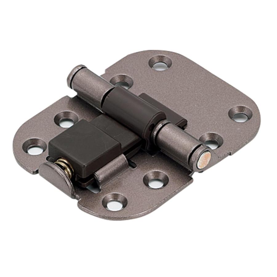 nakao 中尾製作所 面付けセンターヒンジ（位置決め付）NP-31 平蝶番 GB塗装 DIY 折戸 蝶番 取り付け面を傷つけない面付仕様 中心を合わ : Vast Forest - 通販 ...