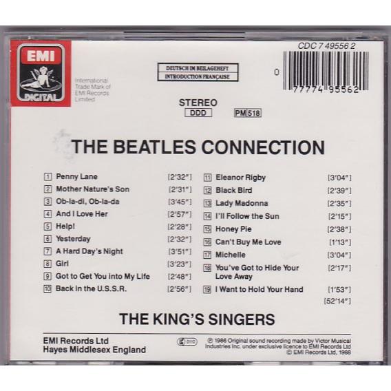 ★CD The Beatles Connection ビートルズ・コレクション *King's Singers キングズ・シンガーズ 西独盤 ...