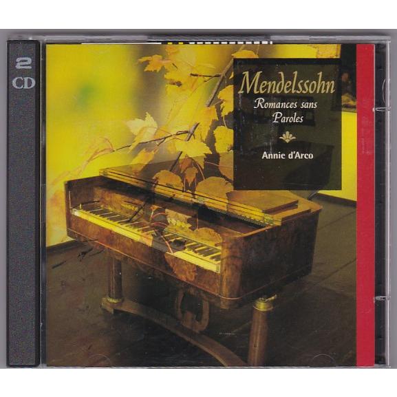 ★CD ERATO メンデルスゾーン:無言歌集 CD2枚組 *アニー・ダルコ(Aanny Darco)ピアノ : いちさん堂 ヤフー店 - 通販 - Yahoo!ショッピング