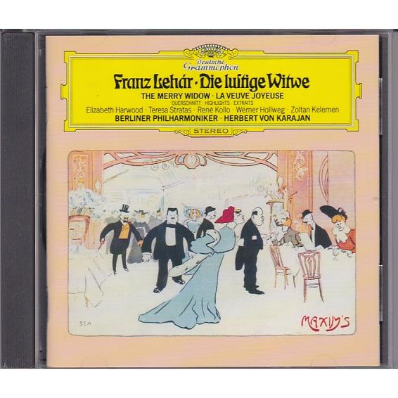 ★CD DG レハール:喜歌劇メリー・ウィドウ 抜粋 *カラヤン.BPO.ベルリン・ドイツ合唱団/対訳付き/高音質SHM-CD仕様 : いちさん堂 ヤフー店 - 通販 - Yahoo!ショッピング