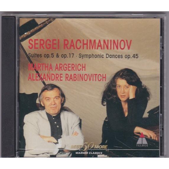 ★CD TELDEC ラフマニノフ:2台のピアノのための組曲第1番.第2番*アルゲリッチ.ラビノヴィチ : いちさん堂 ヤフー店 - 通販 - Yahoo!ショッピング