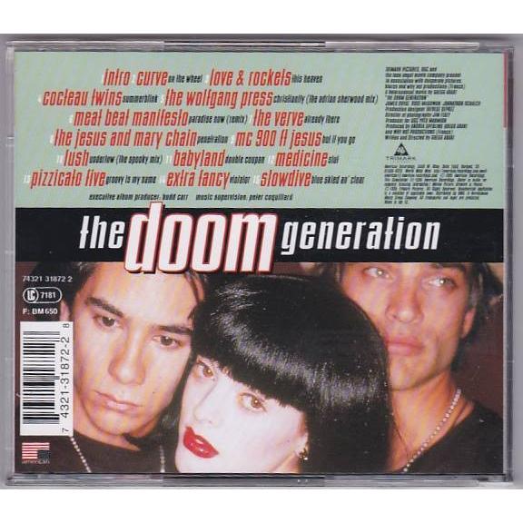 CD Doom Generation Soundtrack ドゥーム・ジェネレーション オリジナルサウンドトラック/サントラ : いちさん堂 ...