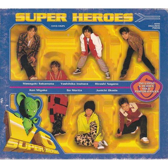 ★CD SUPER HEROES スーパーヒーローズ 初回限定盤ビンゴ表付き *V6 : いちさん堂 ヤフー店 - 通販 - Yahoo!ショッピング