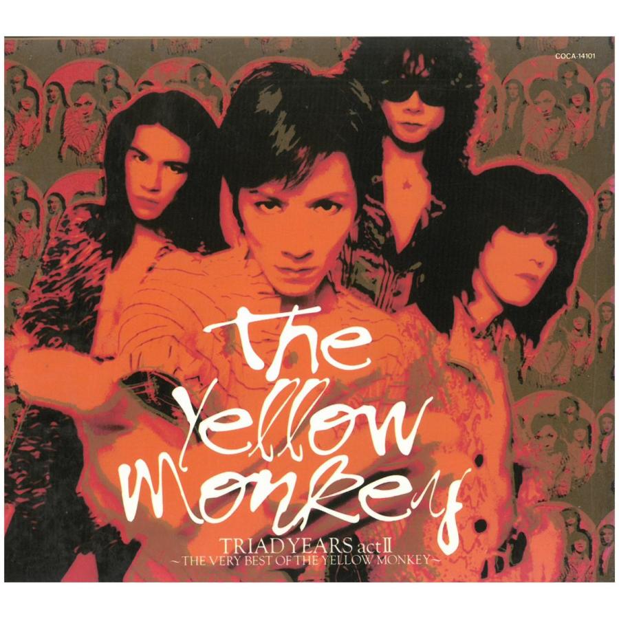 THE YELLOW MONKEY(ザ・イエロー・モンキー) / TRIAD YEARS actII ~THE VERY BEST OF THE YELLOW MONKEY~ (ディスクに傷 ...