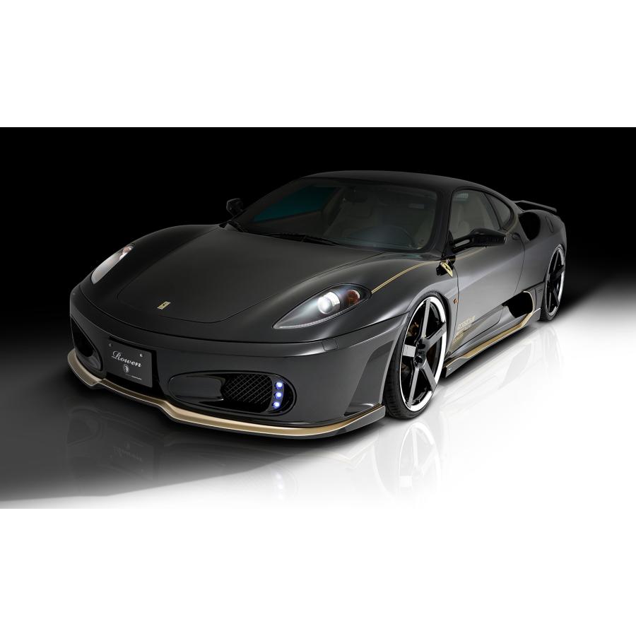 ローウェン フェラーリ F430 F1 フロントダクトカバー LEDランプ エアロパーツ FRP製 : ビークルワン - 通販 - Yahoo!ショッピング