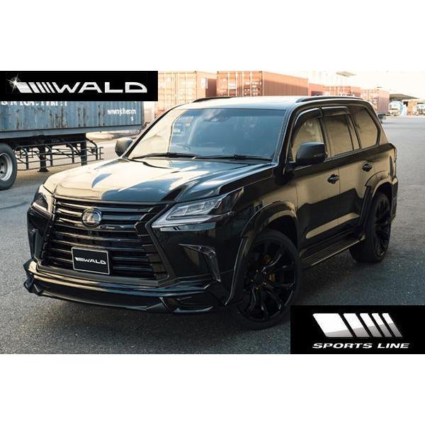 WALD レクサス LX570 エアロパーツ 3点 フロントスポイラー リアスカート リアゲートスポイラー :wd243:ビークルワン - 通販 - Yahoo!ショッピング