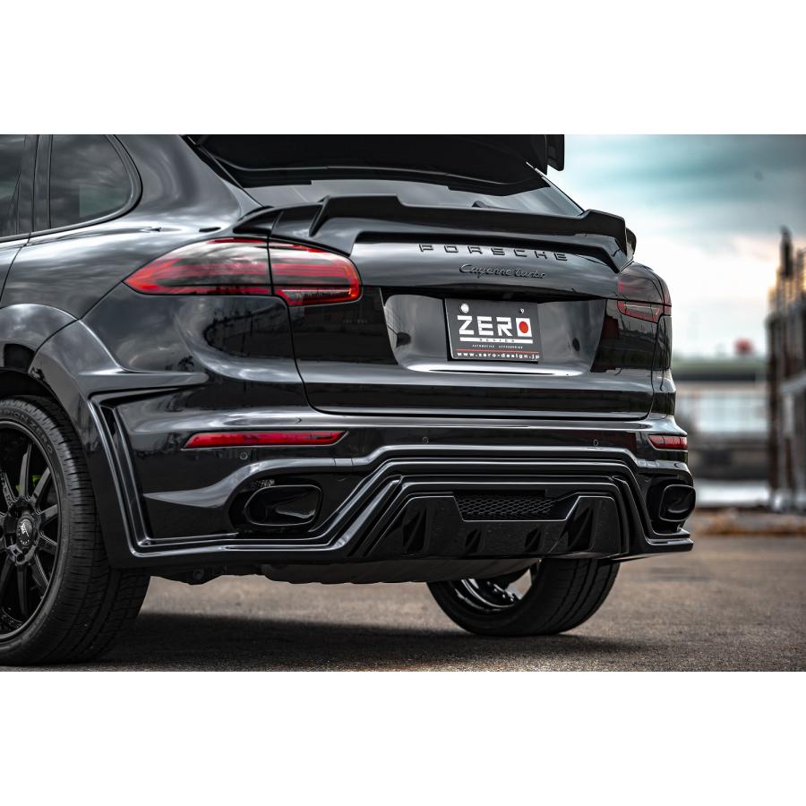 ゼロ デザイン ポルシェ カイエン 958 リア バンパー PORSCHE CAYENNE エアロ パーツ ZERO DESIGN : ビークルワン - 通販 - Yahoo!ショッピング