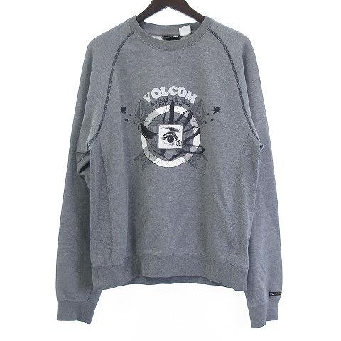 ボルコム VOLCOM スウェット トレーナー グレー M メンズ : 001-902501100001 : ブランド古着販売のベクトル - 通販 - Yahoo!ショッピング
