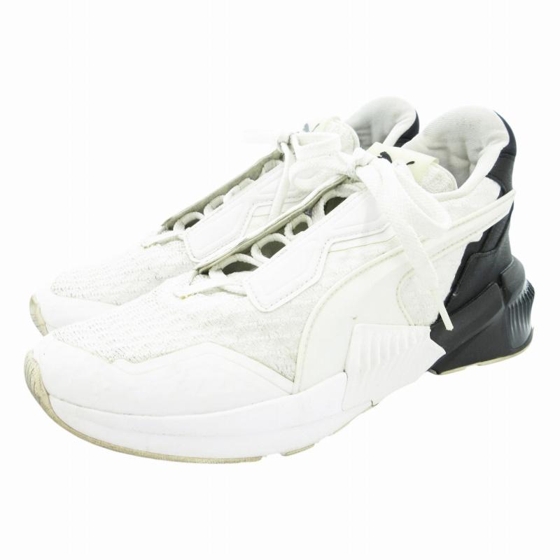 PUMA プーマ プロ ヴォーク XT ブロック Provoke Block ランニングシューズ スニーカー 23cm 白 ホワイト 黒 ...