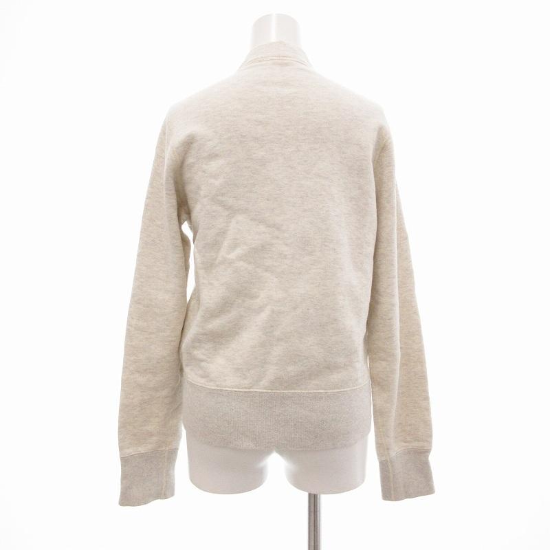 ループウィラー LOOPWHEELER スウェットカーディガン オートミール柄 パッチポケット XS 白 ホワイト /JS GY19 レディース : ブランド古着販売のベクトル - 通販 ...