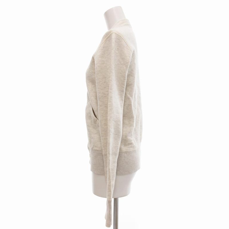 ループウィラー LOOPWHEELER スウェットカーディガン オートミール柄 パッチポケット XS 白 ホワイト /JS GY19 レディース : ブランド古着販売のベクトル - 通販 ...